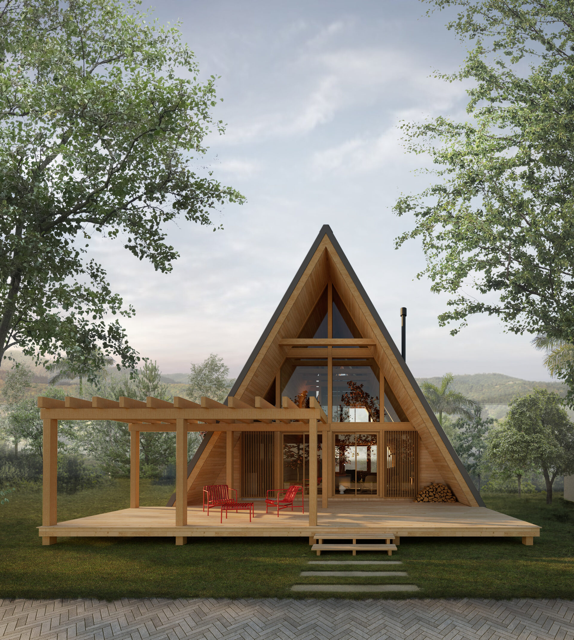 Vikendice: Drvena ljepotica sa savršenim trijemom – Potkrovlje.ba